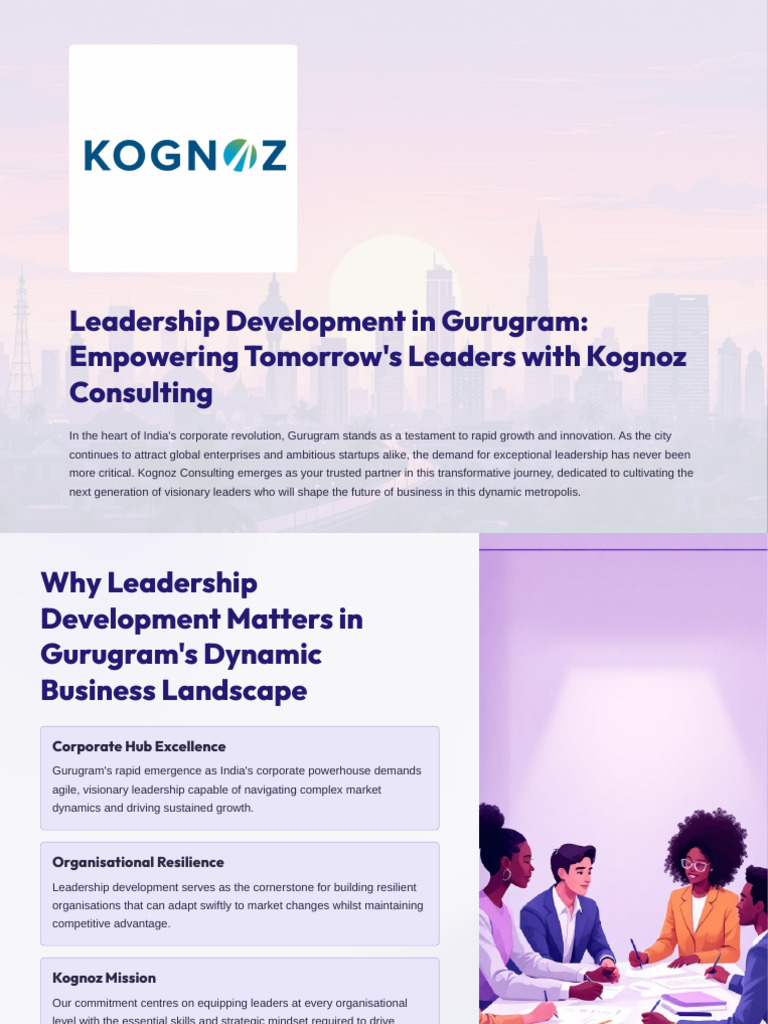 Leadership Development in Gurugram Empowering Tomorrow's Leaders With ...