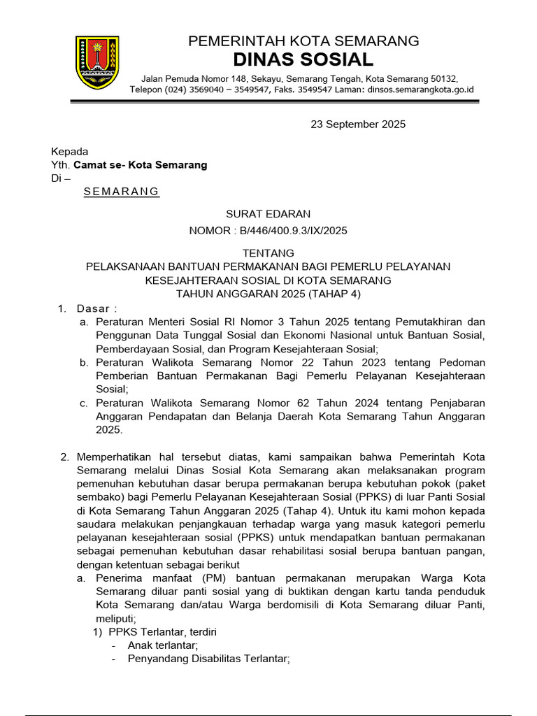 20250923140104SE Pelaksanaan Bantuan Permakanan Bagi PMKS 2025 Tahap 4 ...