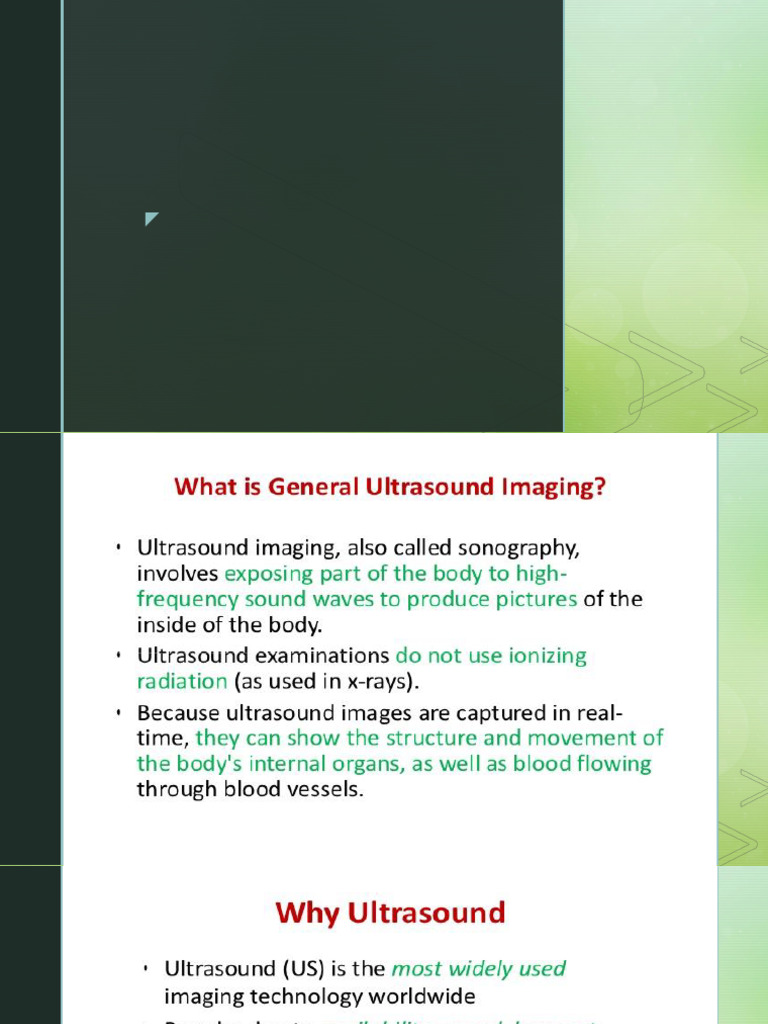 Basics of Ultrasound | PDF