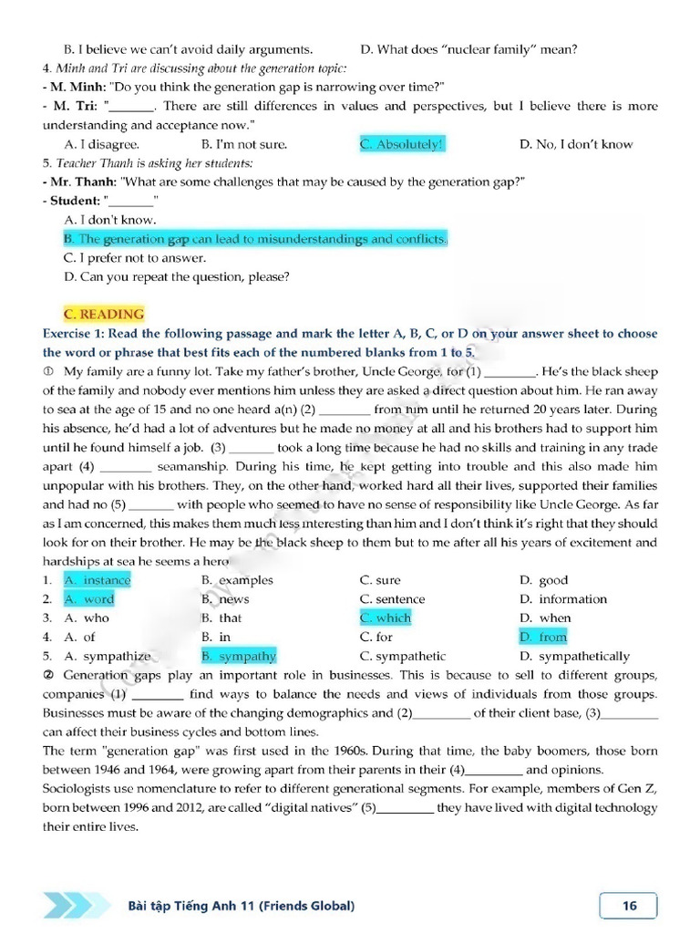 Key Reading Unit 1 | PDF