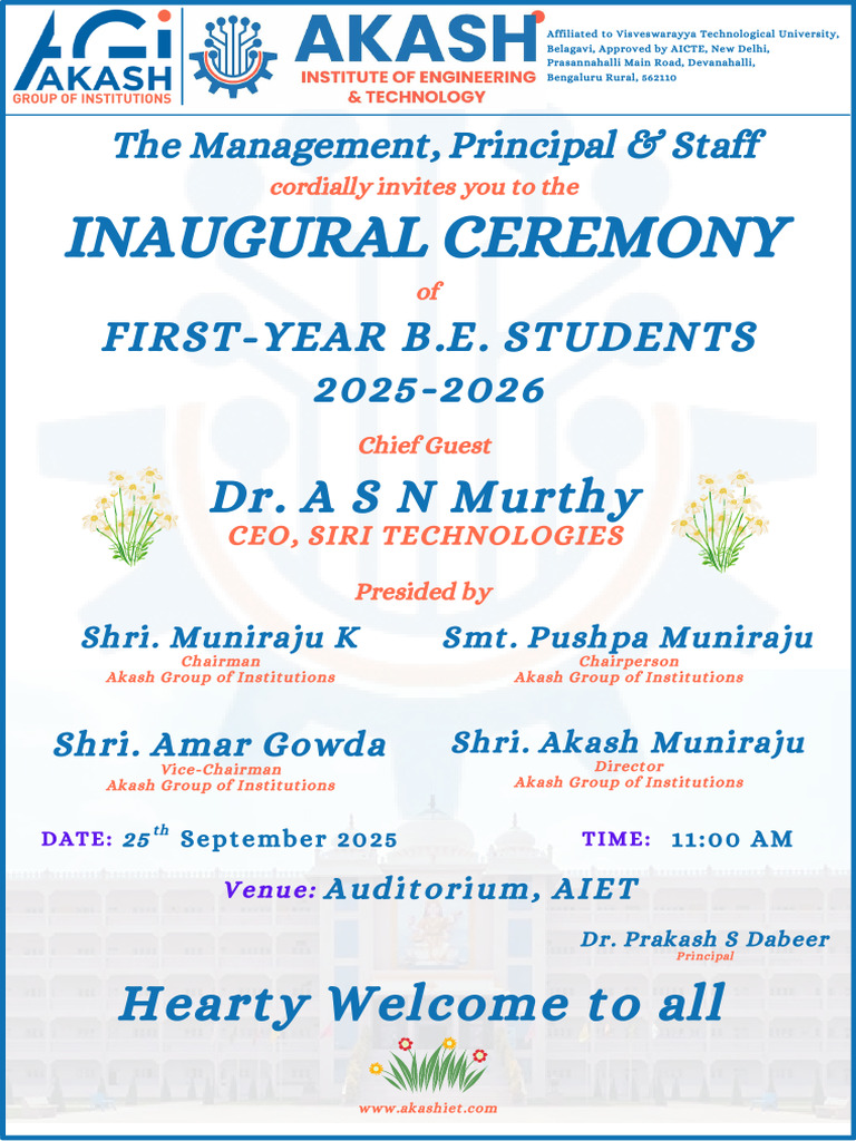 AIET Invitation 25092025 | PDF