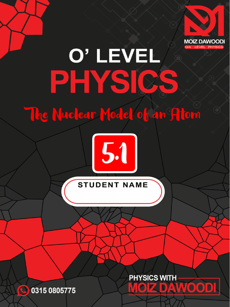 5 1 The Nuclear Model of An Atom | PDF