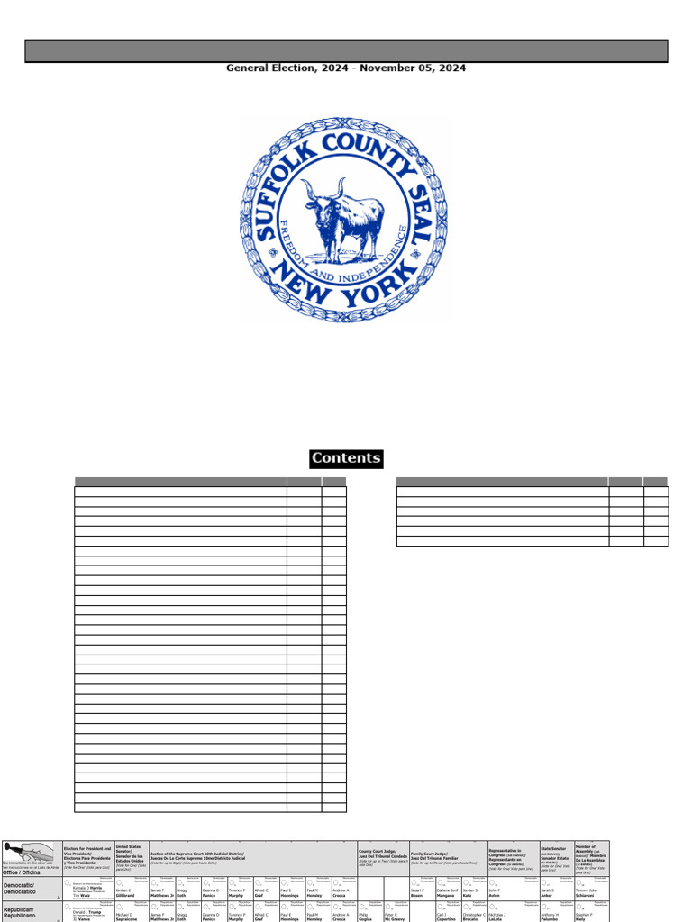 2024general SampleBallotBooklet | PDF | Republican Party (United States ...