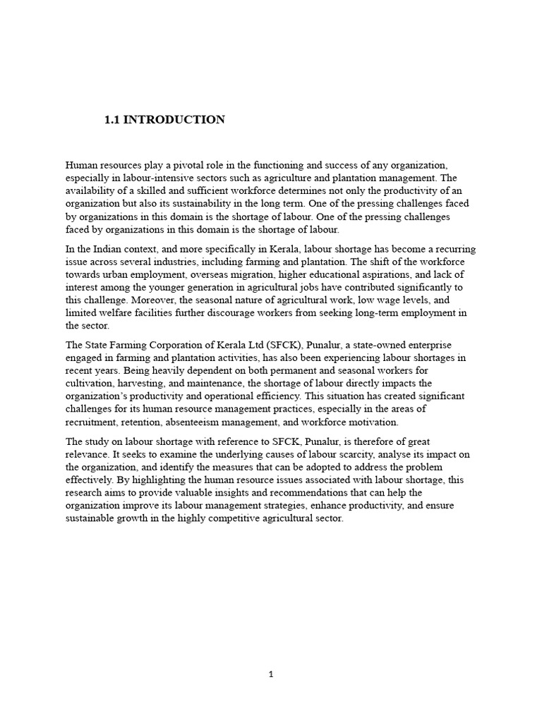 My HR Project | PDF | Labour Economics | Employee Retention