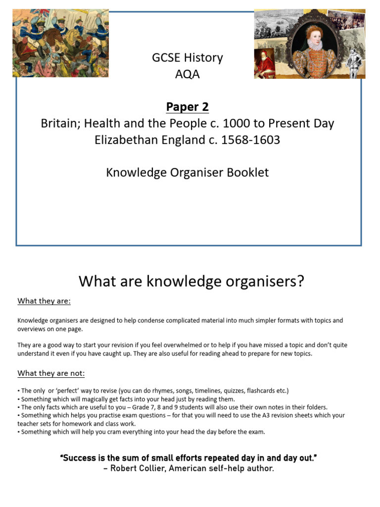 GCSE History: Elizabethan England Guide | PDF