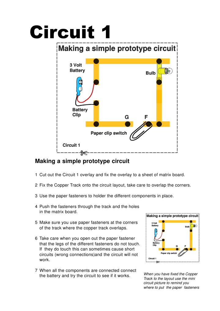 Circuit Sheet 1 | PDF