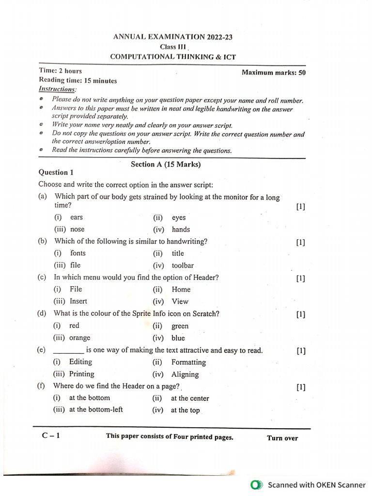 3rd Computer | PDF