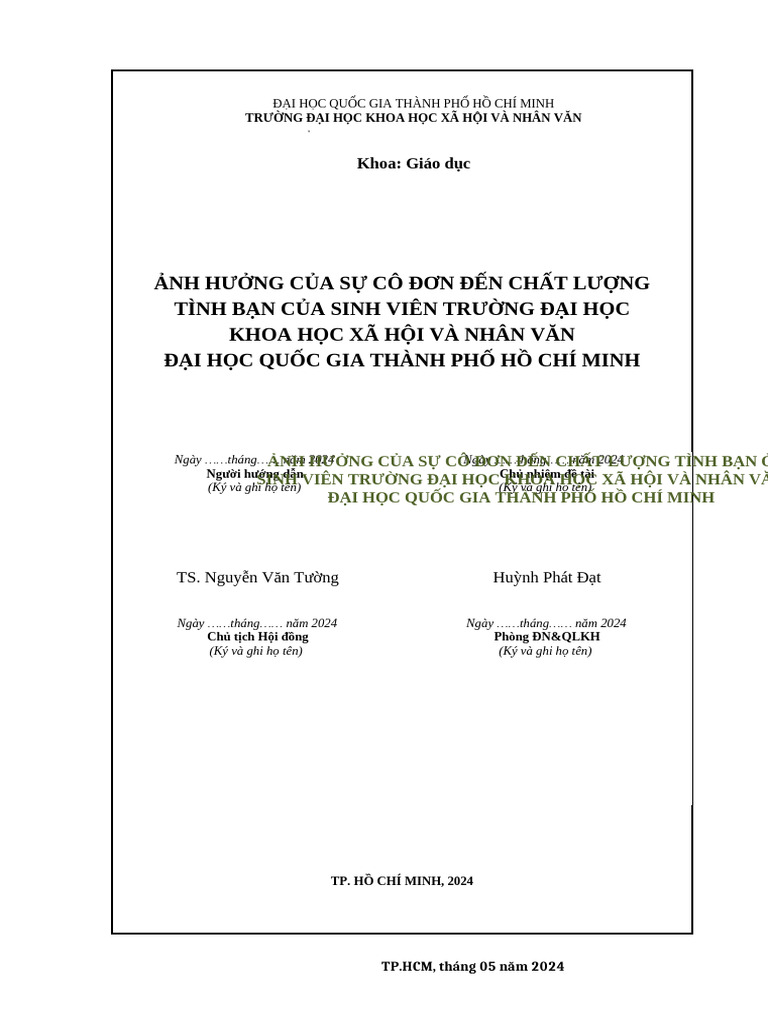 Tình B N Hu NH Phát Đ T | PDF