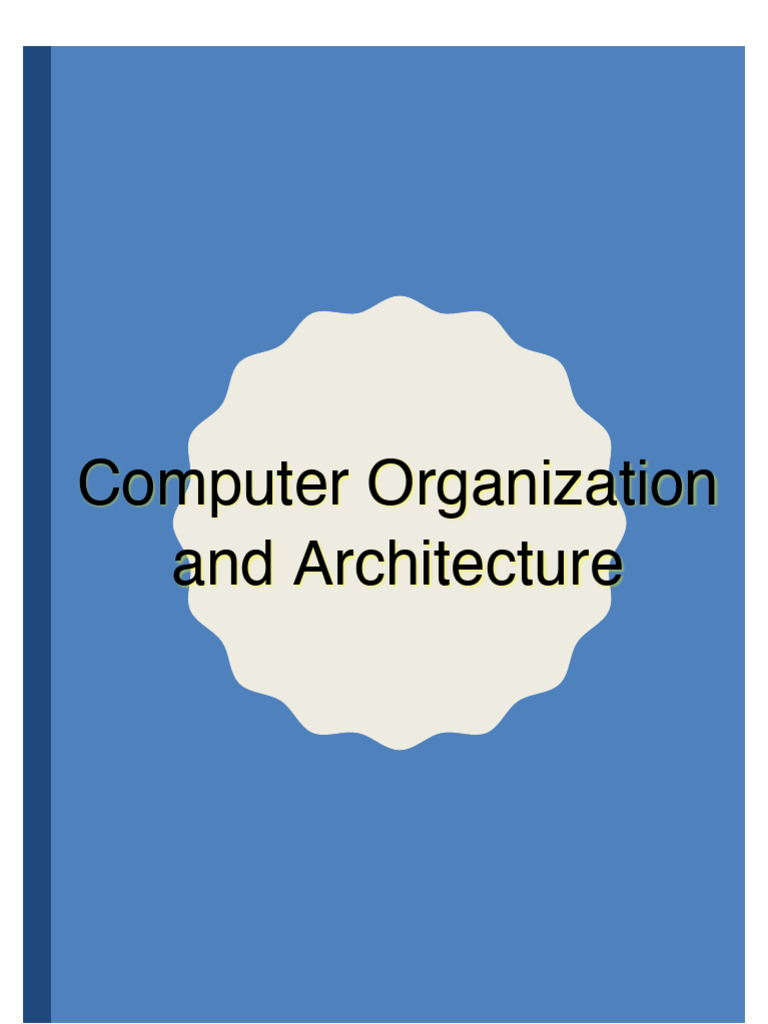 Computer Organization & Architecture MCA | PDF | Logic Gate | Electronics