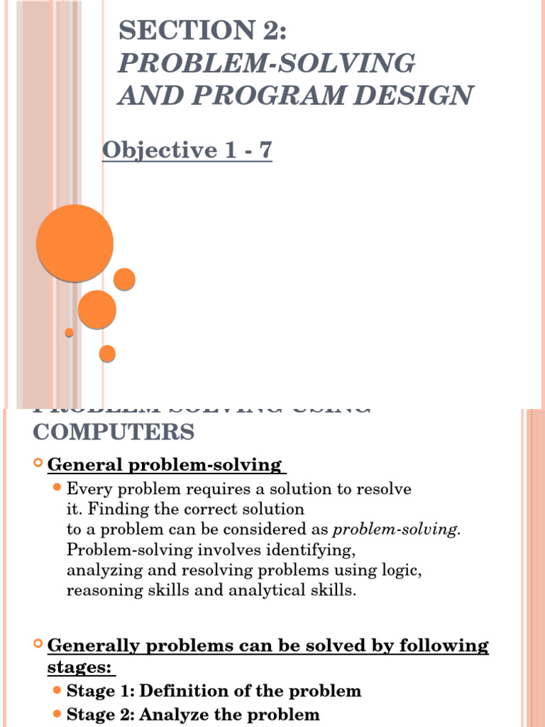 Computer-Based Problem Solving Steps | PDF | Programming | Computer Program