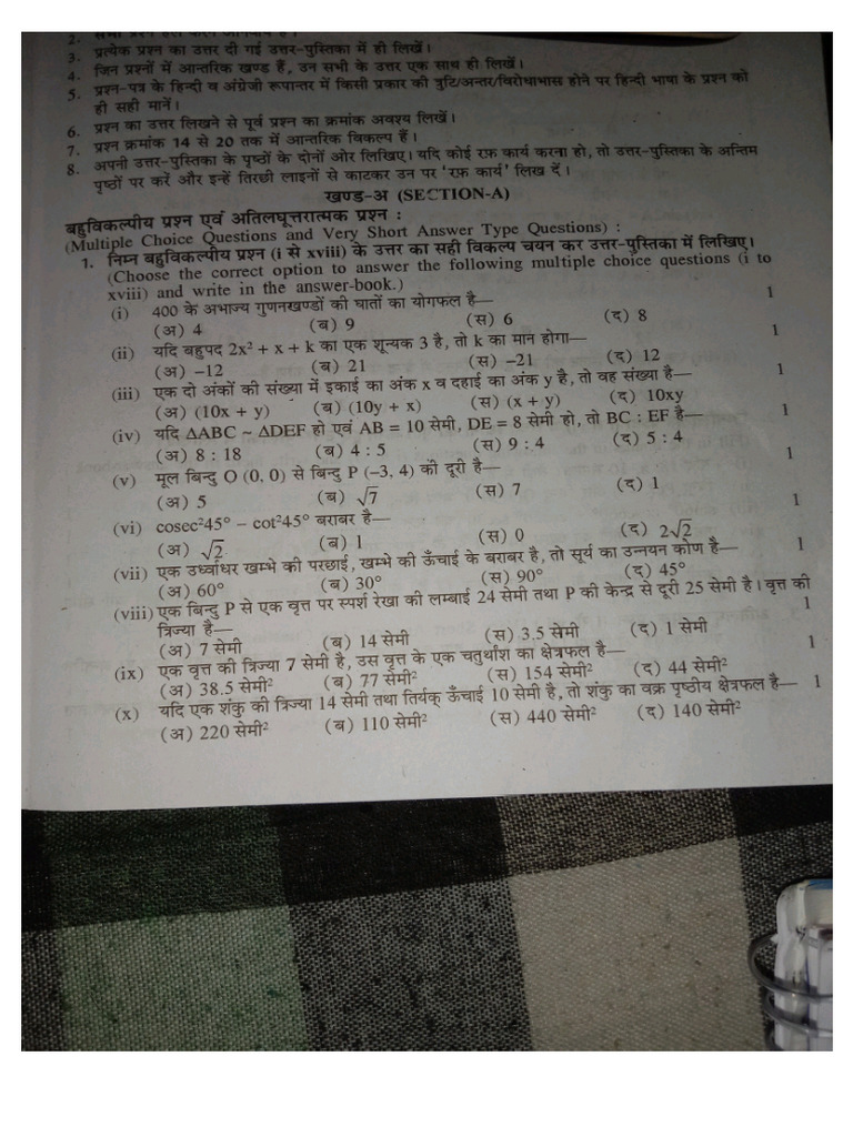 Hindi Maths | PDF
