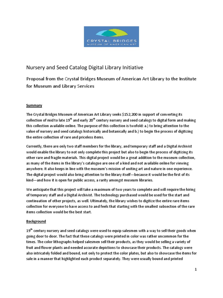 Proposal For Digitization Project | PDF | Image Scanner | Libraries