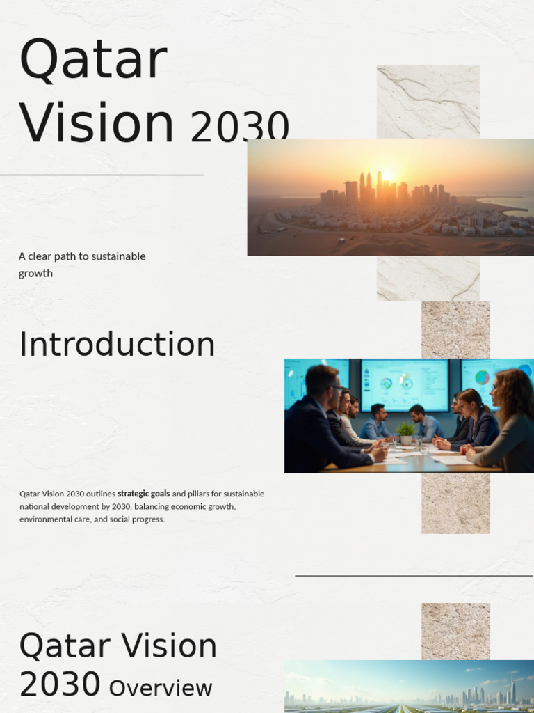 Qatar Vision 2030 | PDF