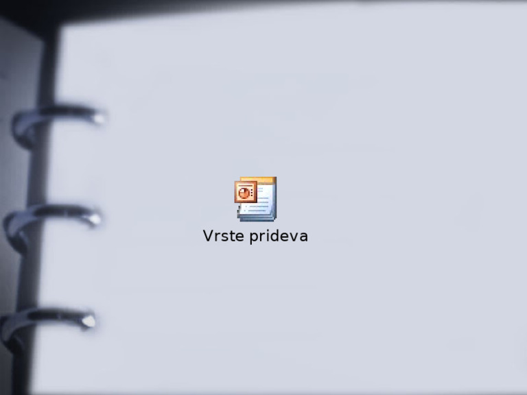 Vrste Prideva | PDF