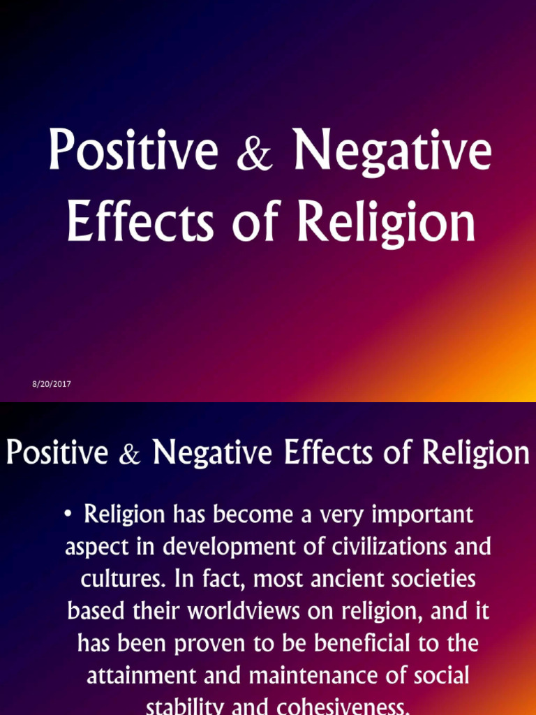 World Religion Positive Negative | PDF