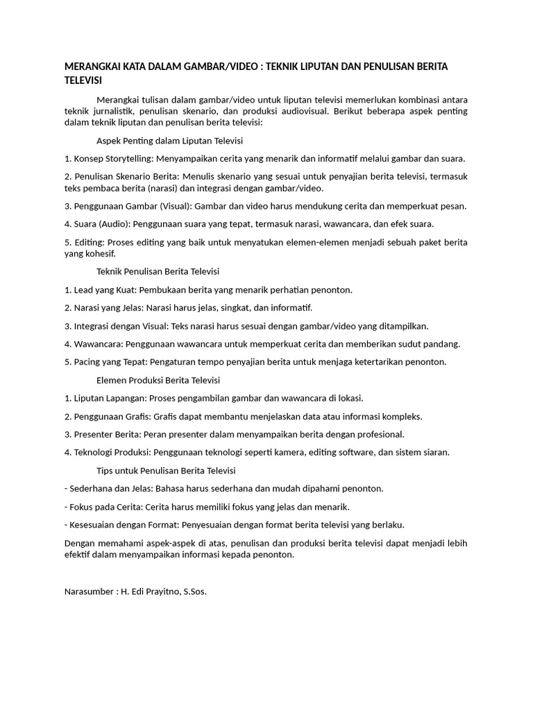 Merangkai Kata Dalam Gambar | PDF