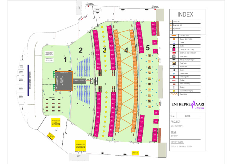 Event Layout and Vendor Details | PDF