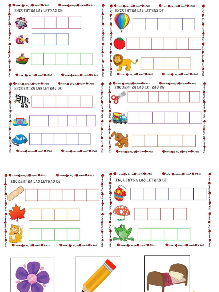 Bingo de Letra - Juego | PDF