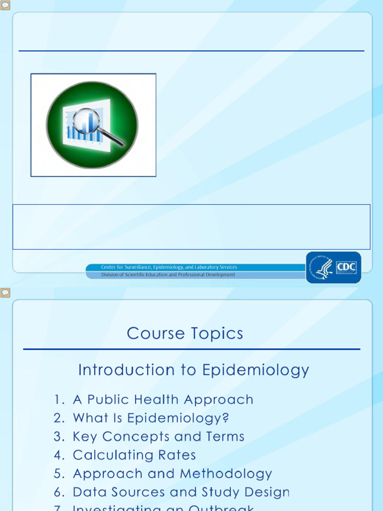 Introduction To Epidemiology | PDF | Epidemiology | Public Health