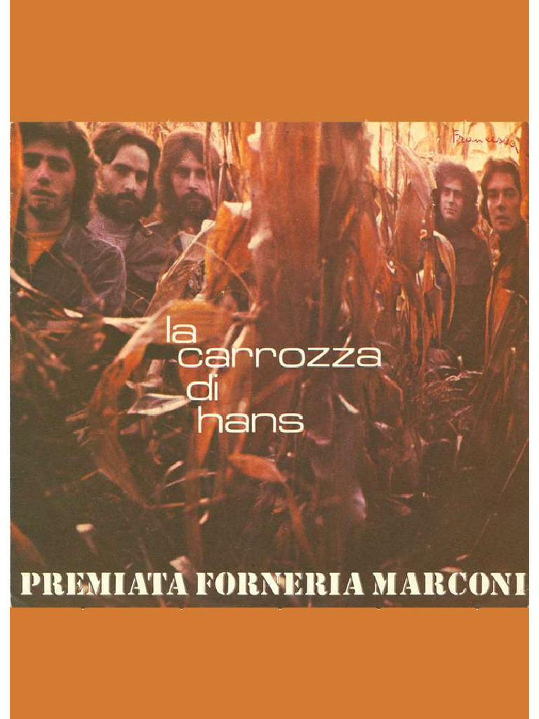 Premiata Forneria Marconi La Carrozza Di Hans PDF