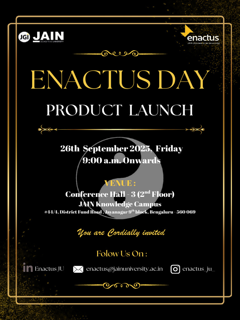 Enactus Day Invitation | PDF