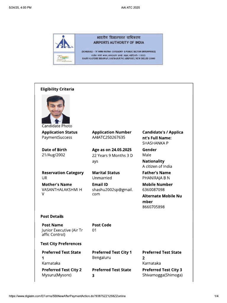 ATC Application 040103 | PDF