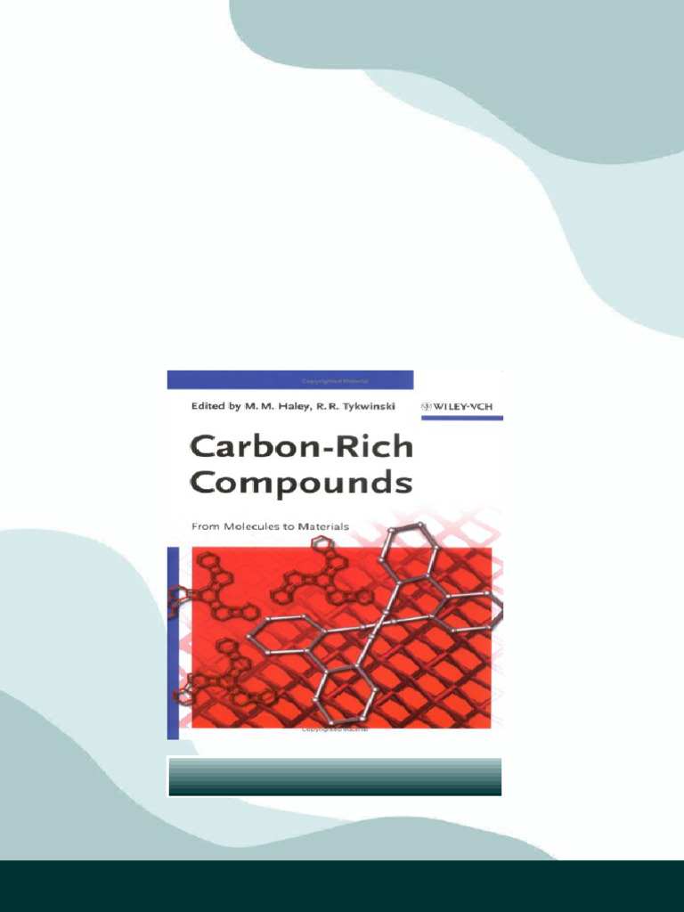 (Ebook) Carbon-Rich Compounds: From Molecules To Materials by Michael ...
