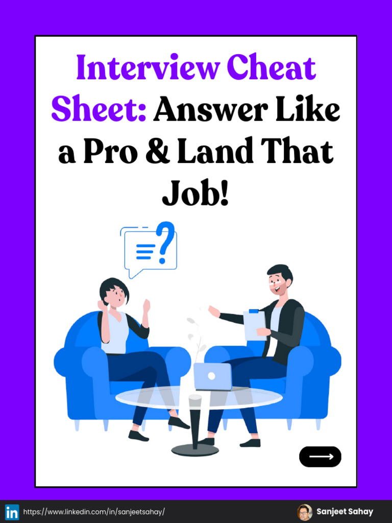 Interview Cheat Sheet - Answer Like Pro | PDF | Economies | Business