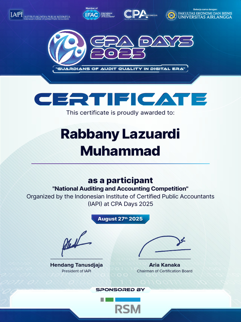 Rabbany Lazuardi Muhammad | PDF
