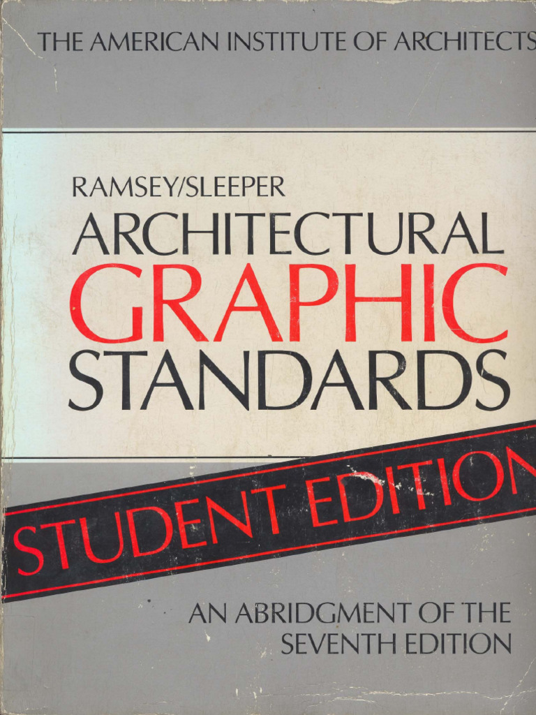 Architectural Graphic Standards Student Edition | PDF