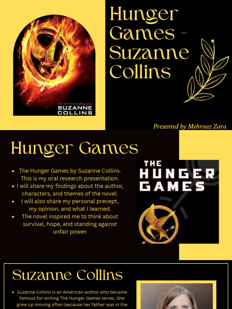 Hunger Games Presentation | PDF | The Hunger Games