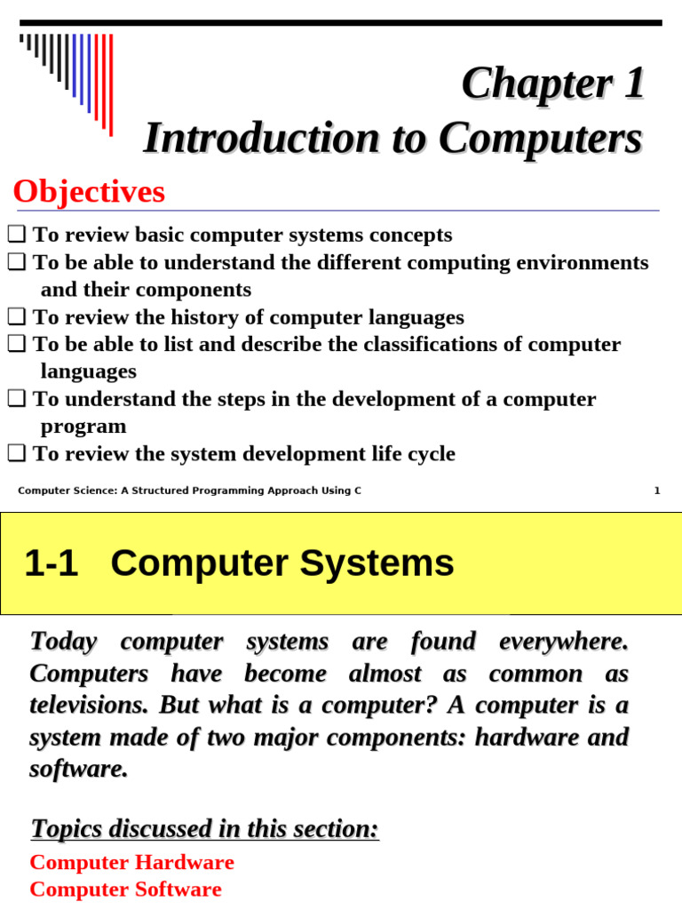 Chapter 1 Introduction To Computers | PDF