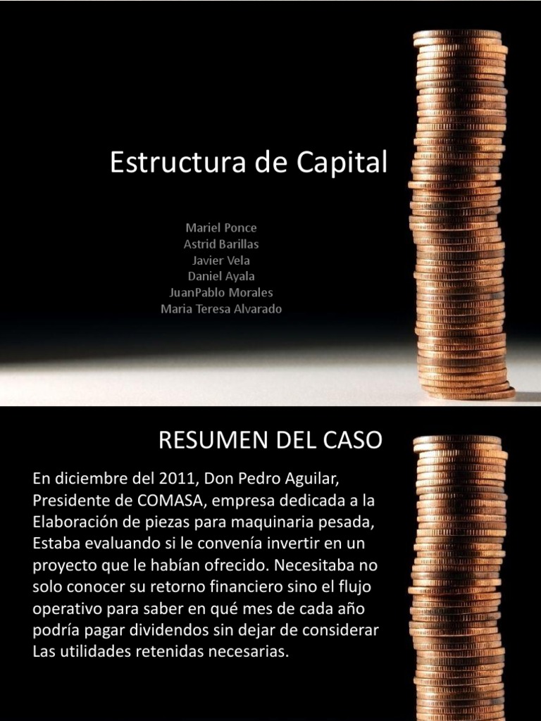 Resumen Estructura Capital | PDF | Compartir (Finanzas) | Valor ...