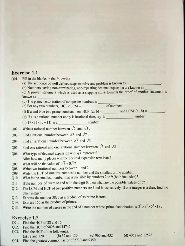 Assignment Class 10 2025-26 (1) - Numbered | PDF