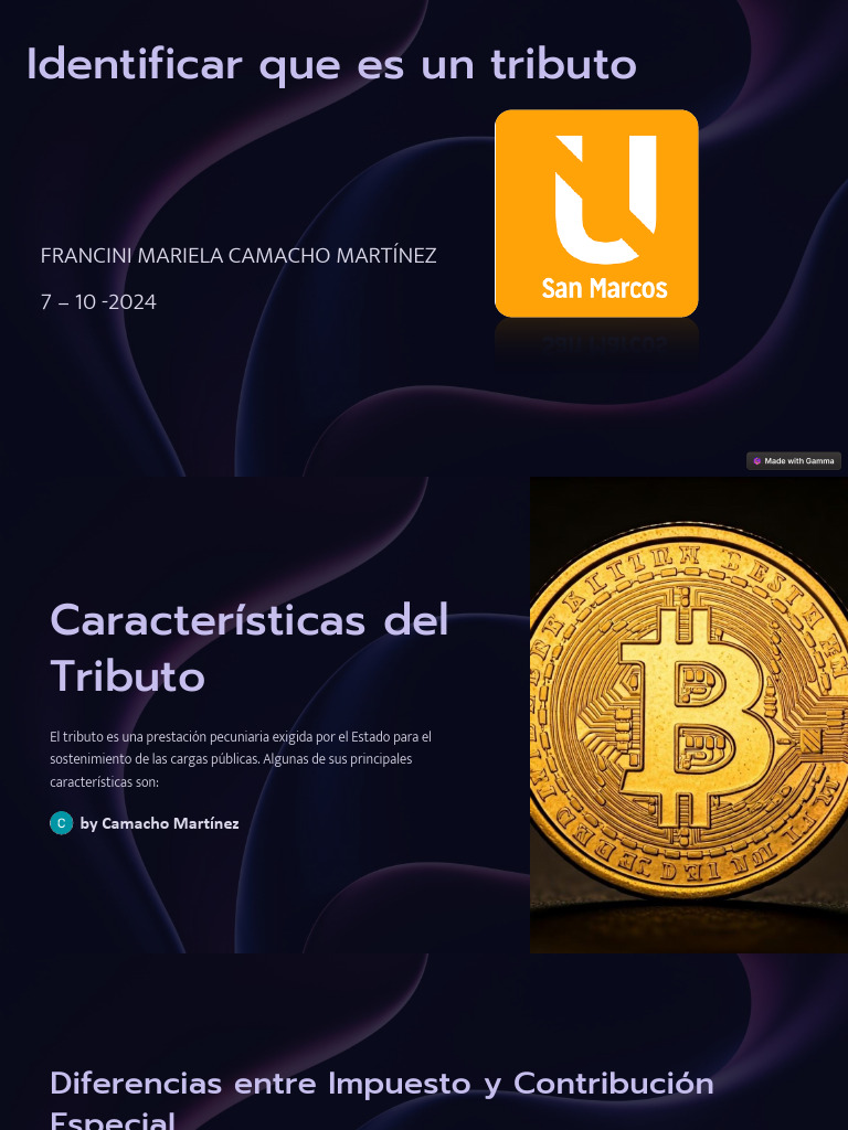 Caracteristicas Del Tributo | PDF | Economias