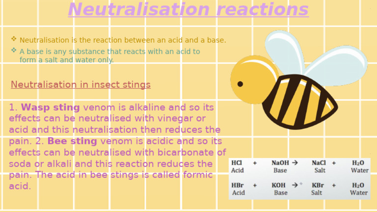 Neutralisation Reactions | PDF