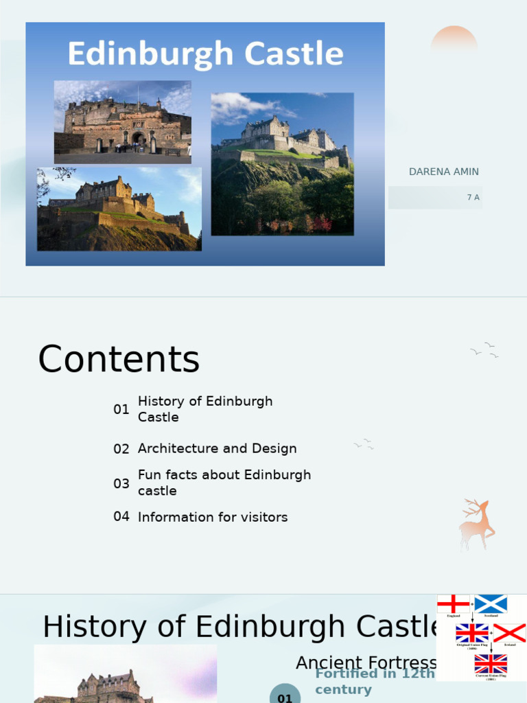 Edinburgh Castle: History & Visitor Info | PDF | Castle