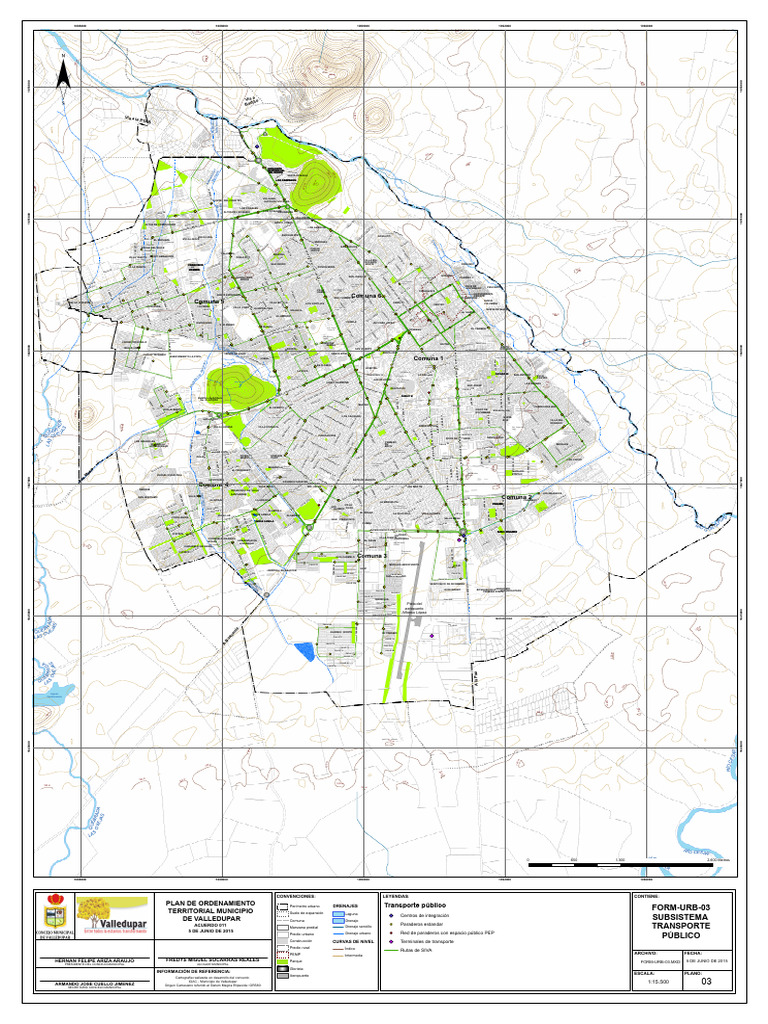 Form-Urb-03 - Subsistema Transporte Público | PDF