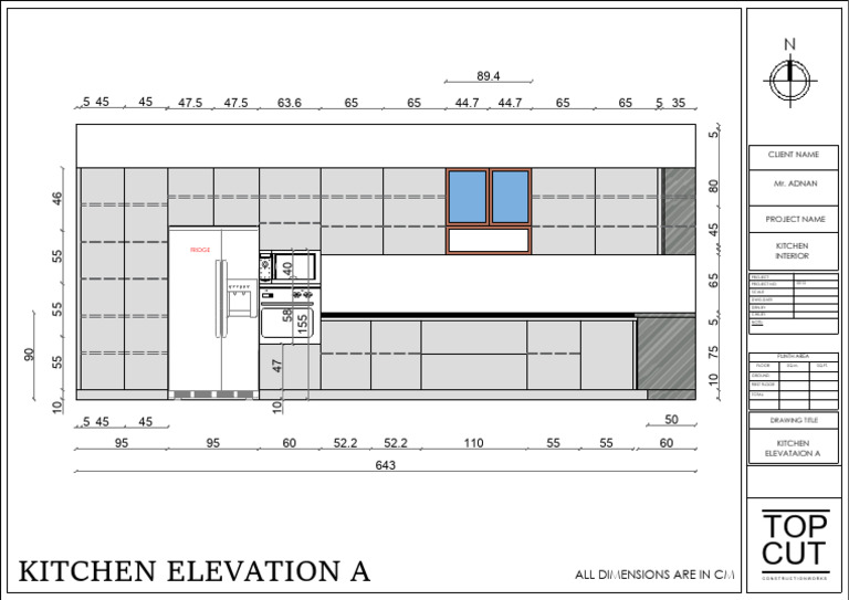 Kitchen Elevation New A | PDF