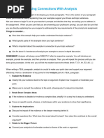 TEEL Paragraph Sentence Starters Guide | PDF