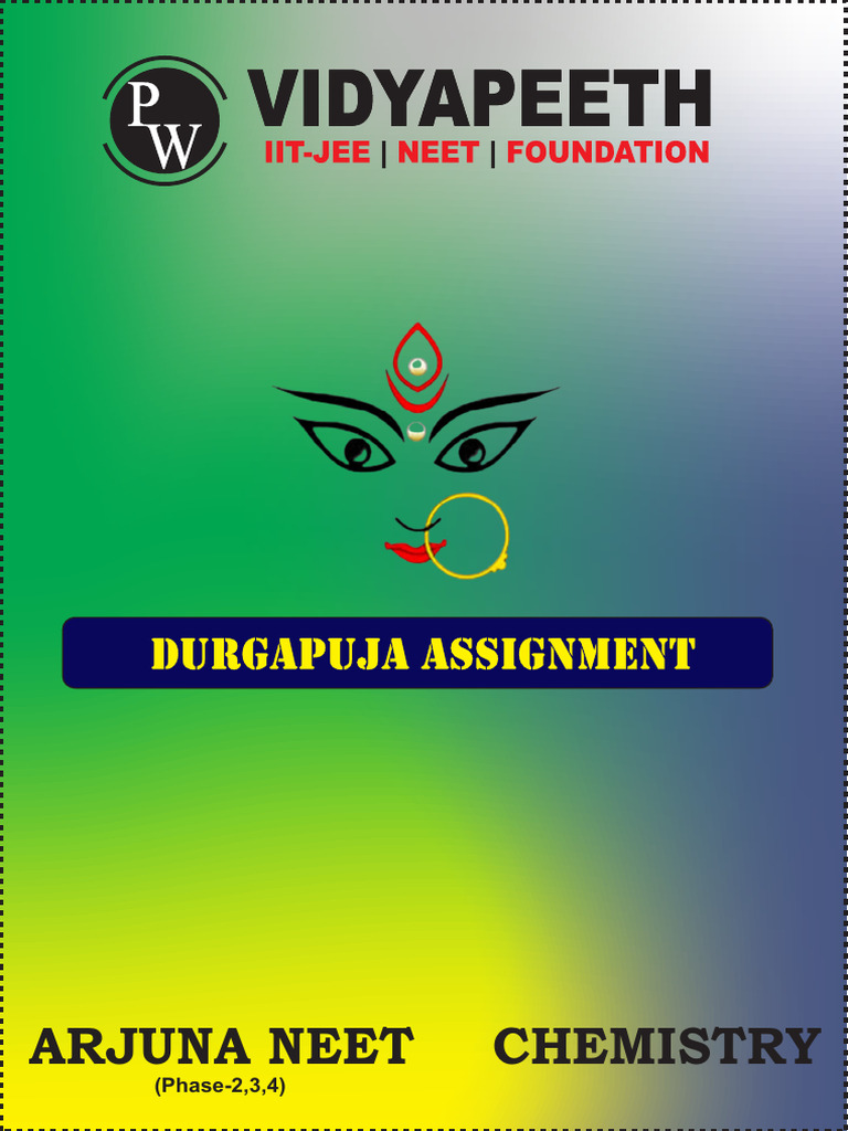 Chemistry: Durga Puja Holiday Homework | PDF | Chemical Bond | Chemical Substances
