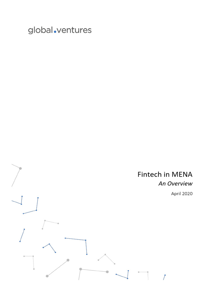 MENA Fintech Industry Overview 2020 | PDF | Financial Technology ...