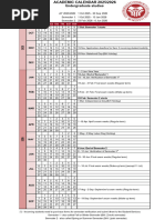 BCU Academic Calendar 2025-2026 | PDF | Academic Term | Educational Stages