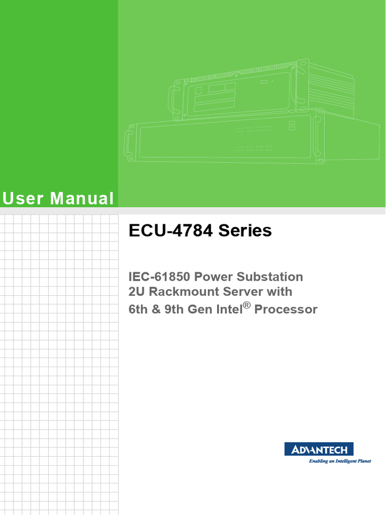 ECU-4784 User Manual for IEC-61850 Server | PDF | Scada ...
