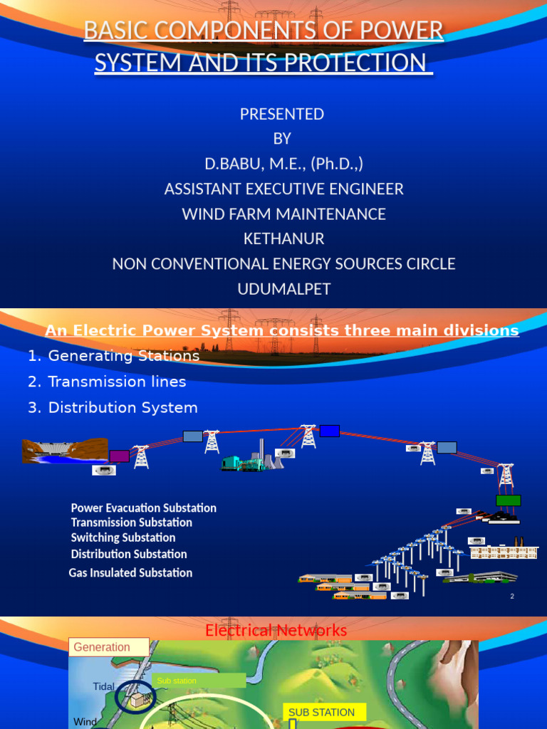Power System Components and Protection | PDF | Transformer | Electric ...