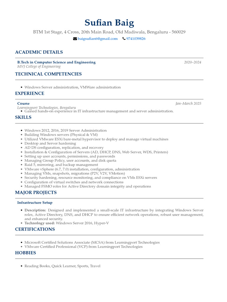 Indian Institute of Technology Bombay Resume 1 | PDF