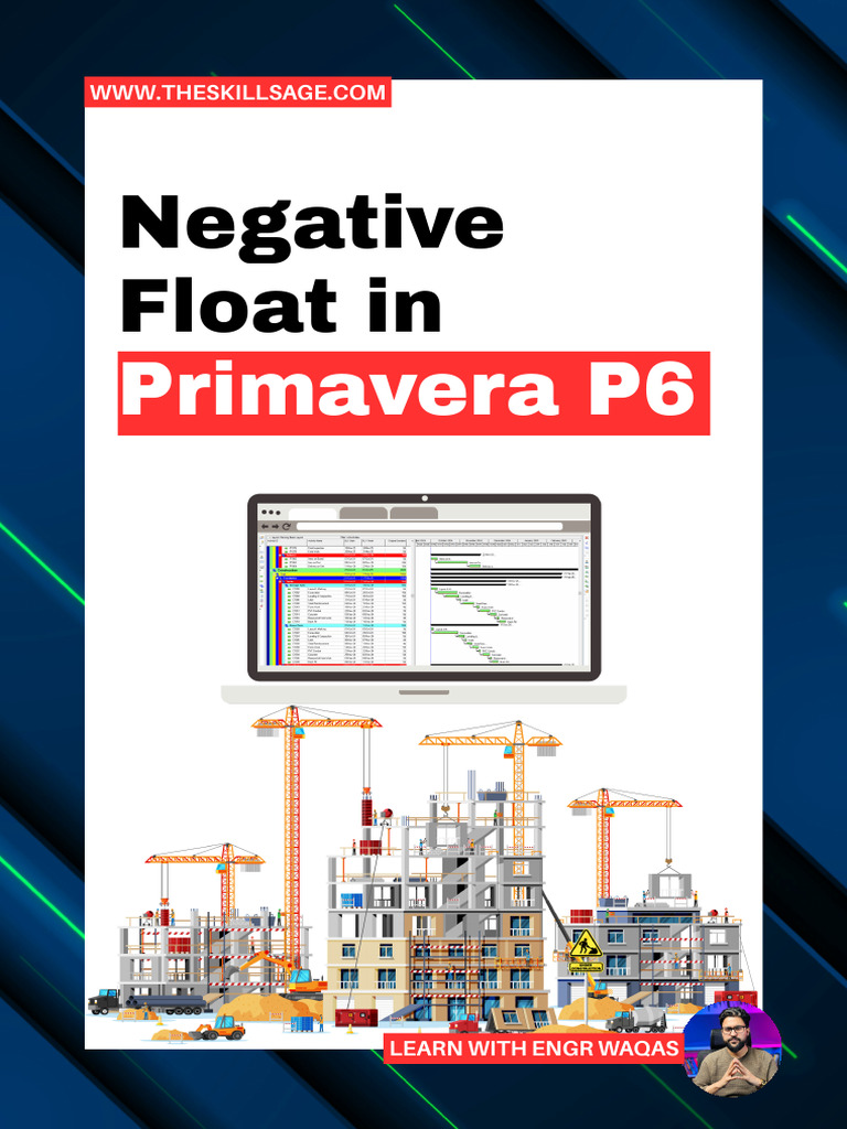 Negative Float in Primavera P6 | PDF