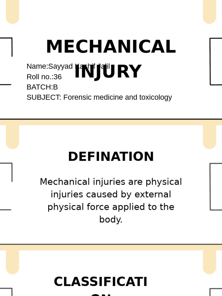 Mechanical Injury - 20250804 - 125609 - 0000 | PDF