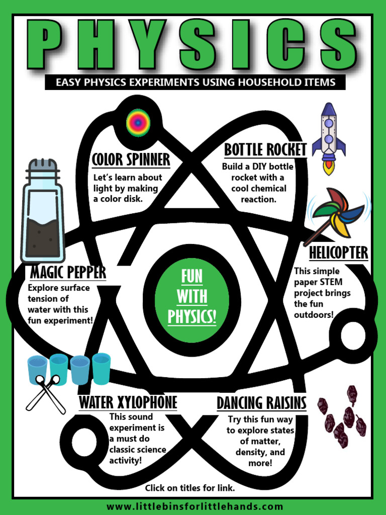 Easy Physics Experiments for Kids | PDF | Experiment | Hypothesis
