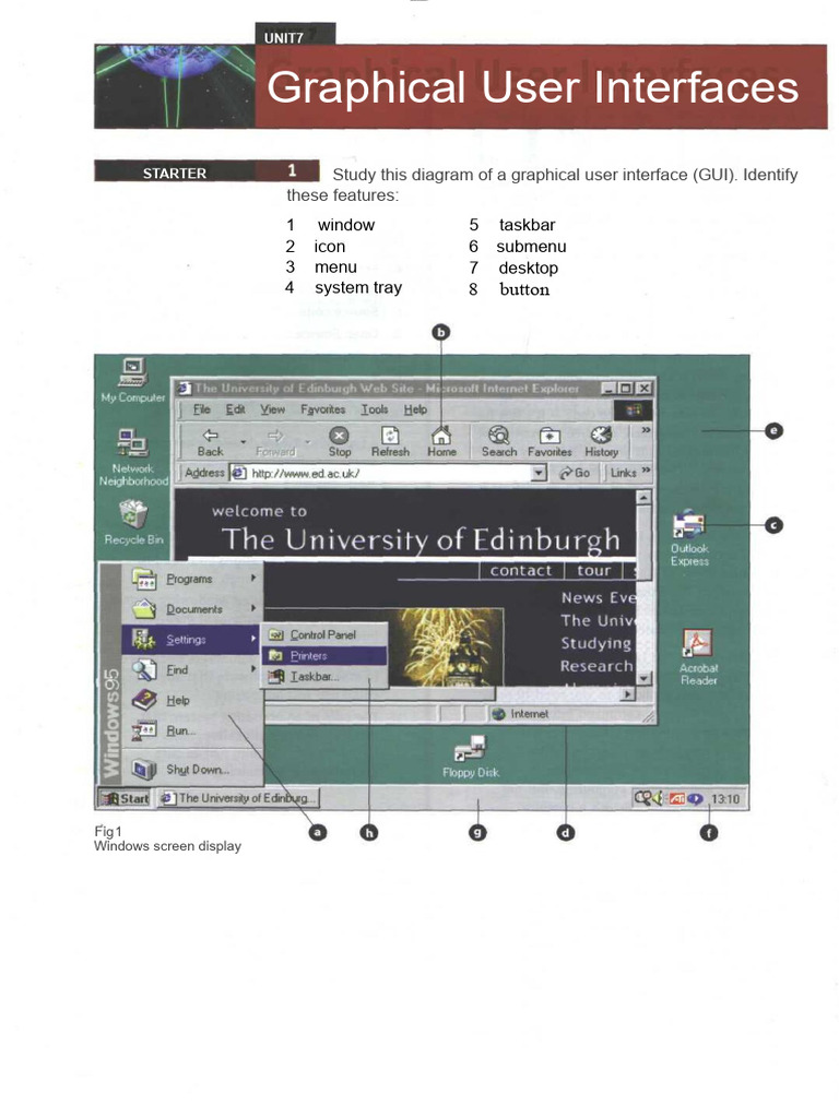 Understanding Graphical User Interfaces | PDF | Graphical User ...